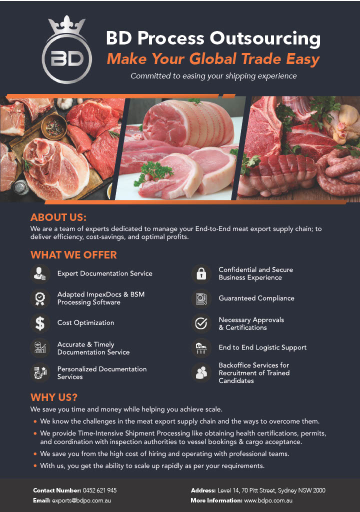 Meat Export Documentation - BDPO
